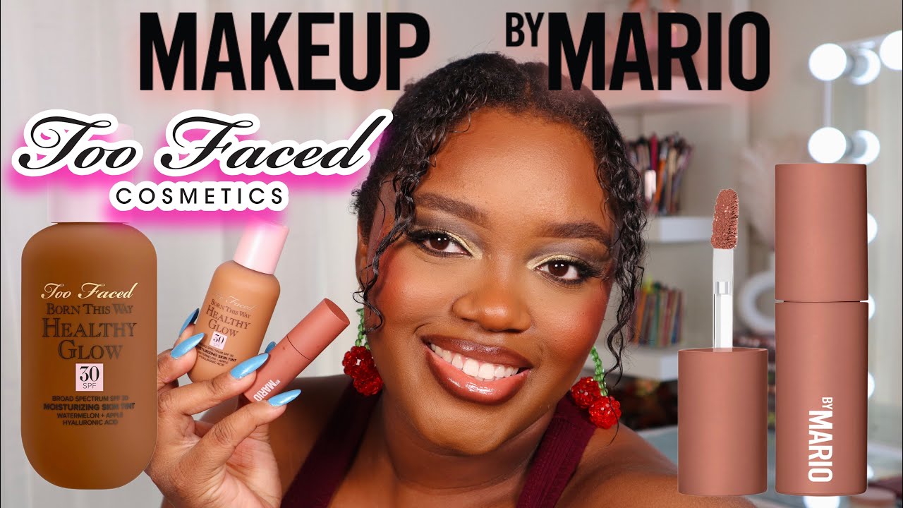 TOO FACED BORN THIS WAY HEALTHY GLOW SKIN TINT (WEAR TEST) + MBM ...
