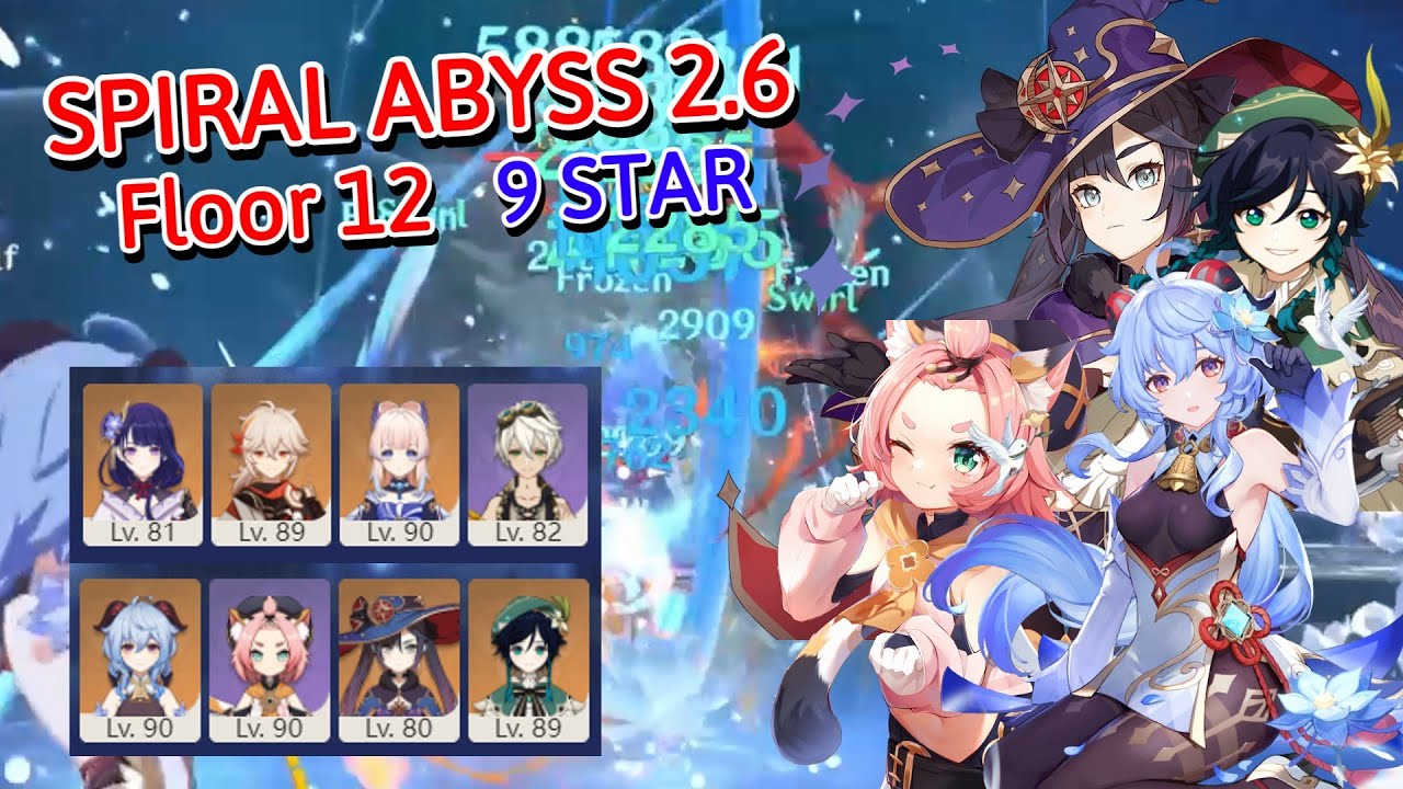 THE OG MORGANA TEAM IS BACK | Spiral Abyss 2.6 | Floor 12 Full Star ...