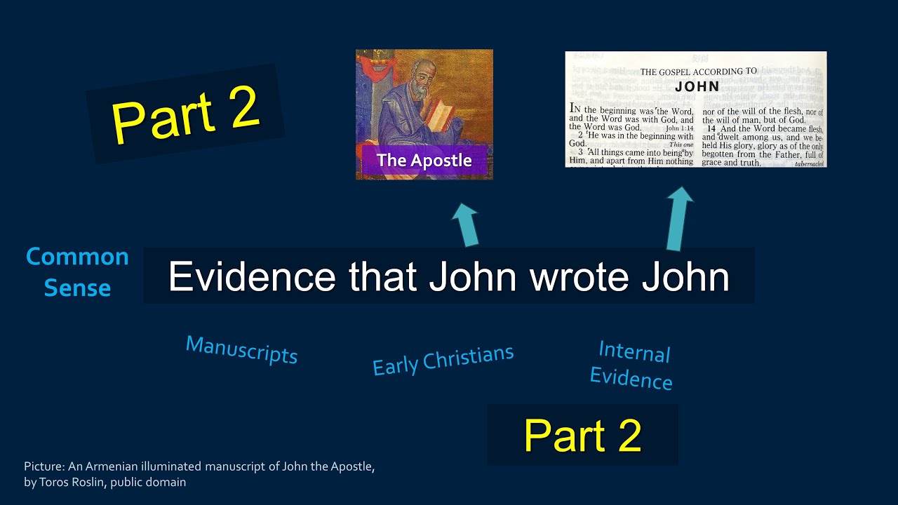 PART 2 Evidence that John wrote John (contra Bart Ehrman) - YouTube