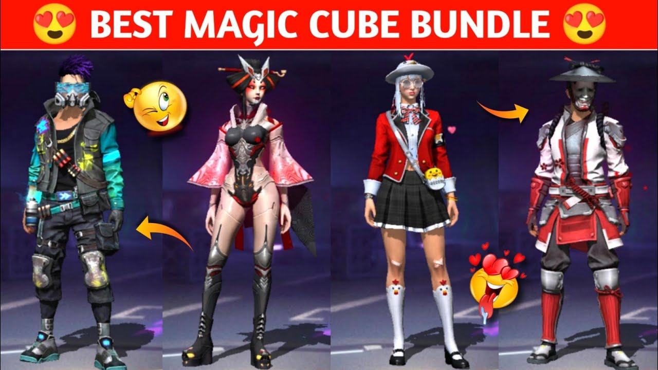 BEST MAGIC CUBE BUNDLE 😍 | BEST MAGIC CUBE BUNDLE IN FREE FIRE | BEST ...