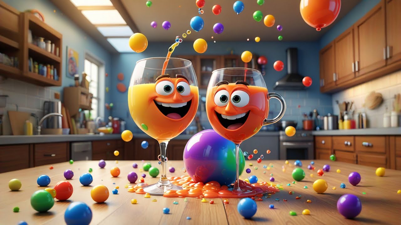 A Balloon Flew Into My Juice 🎈🥤 | Fun Story for Kids | Learn Everyday ...