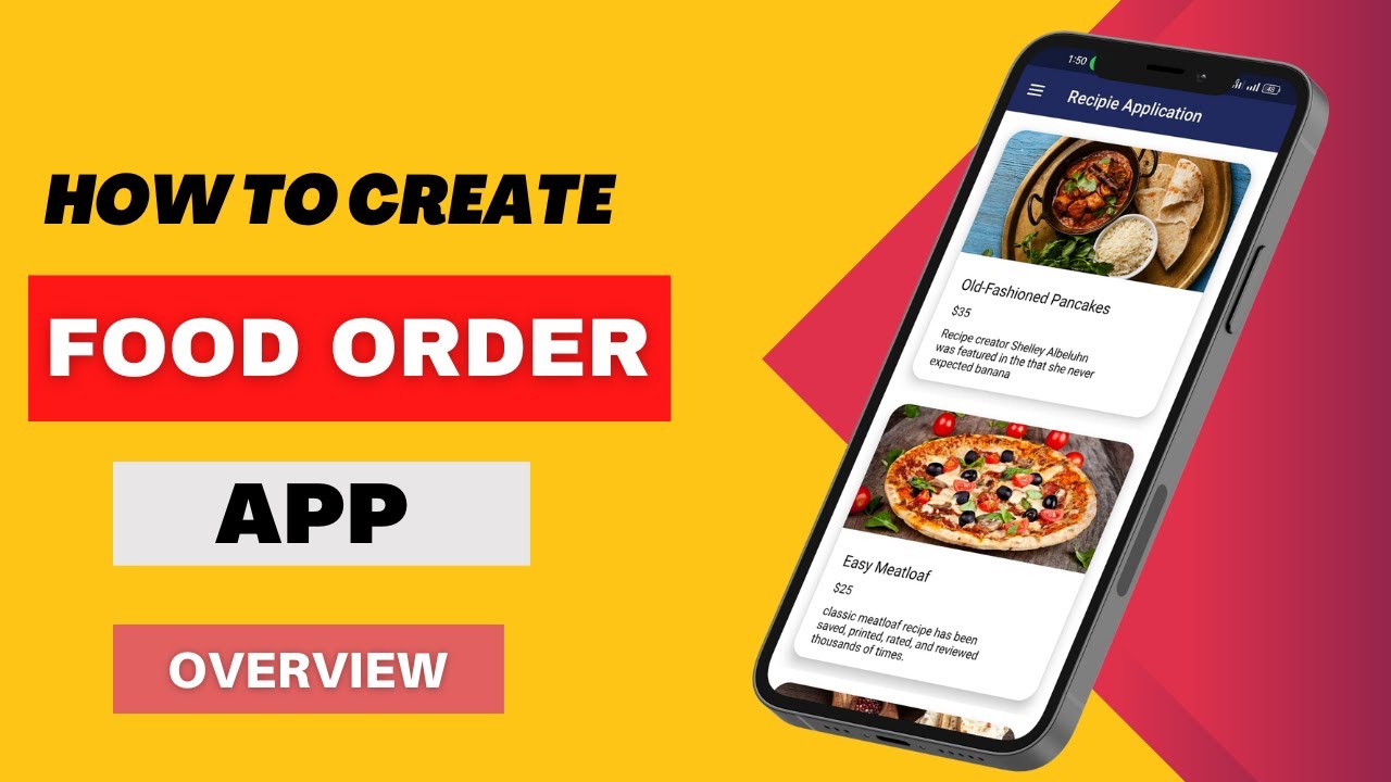 Build a Food Order App with Android | How to make Food order app ...