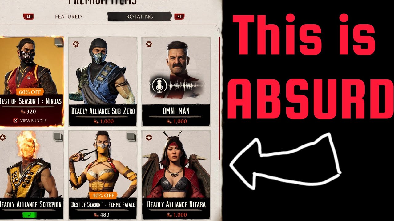 I can't believe NRS and WB did this again! *Rant* #mortalkombat1 #mk1 ...