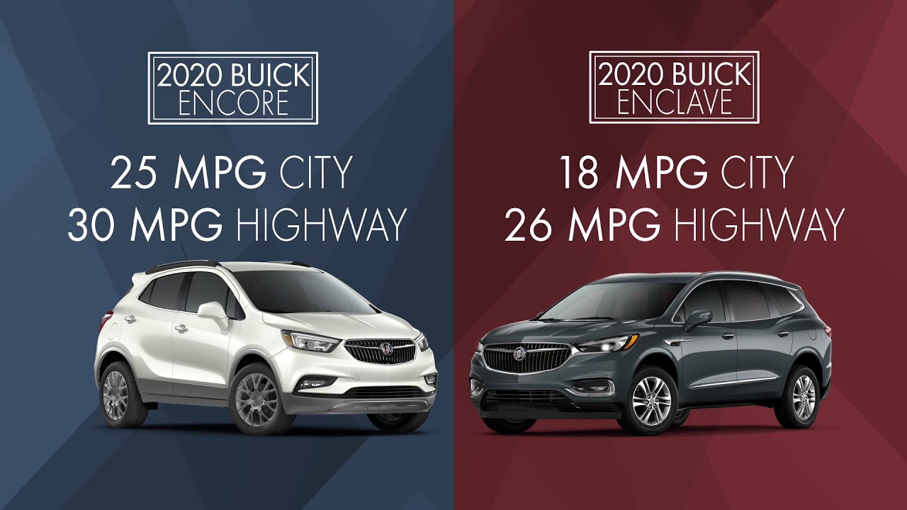 2020 Buick Encore vs Buick Enclave - YouTube