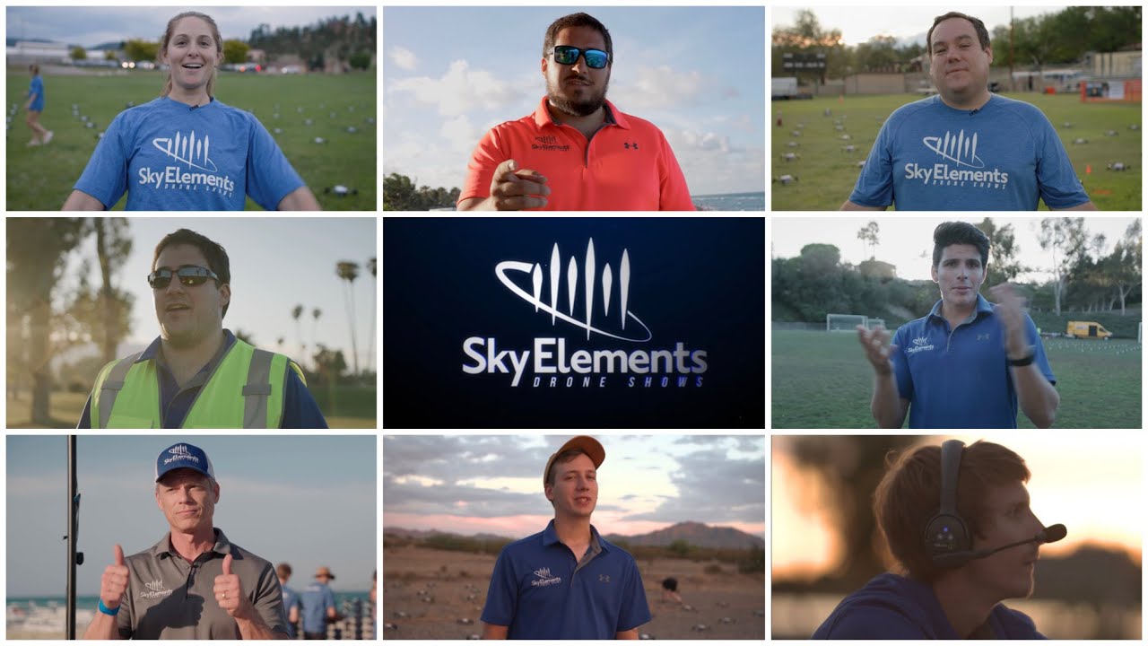 28 Fourth of July Weekend Drone Shows! | Sky Elements Drone Shows [4K ...
