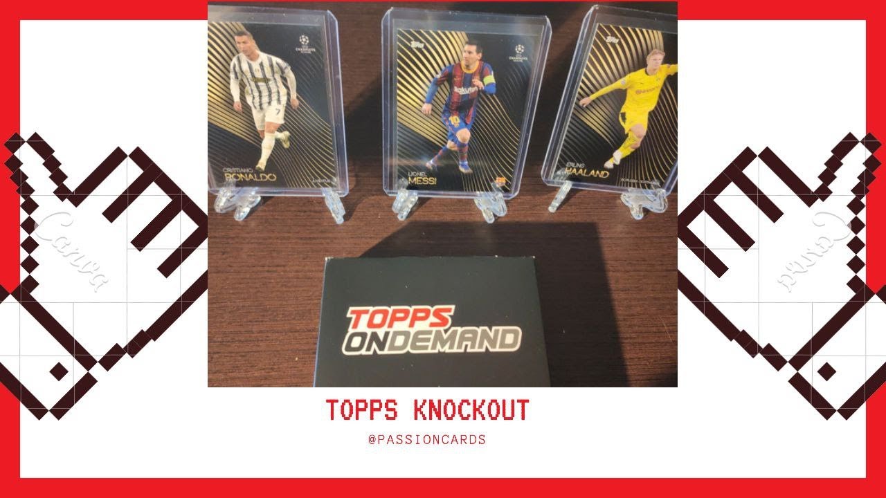 Unboxing Topps Knockout parallel and AUTO // Abrimos Topps Knockout y ...