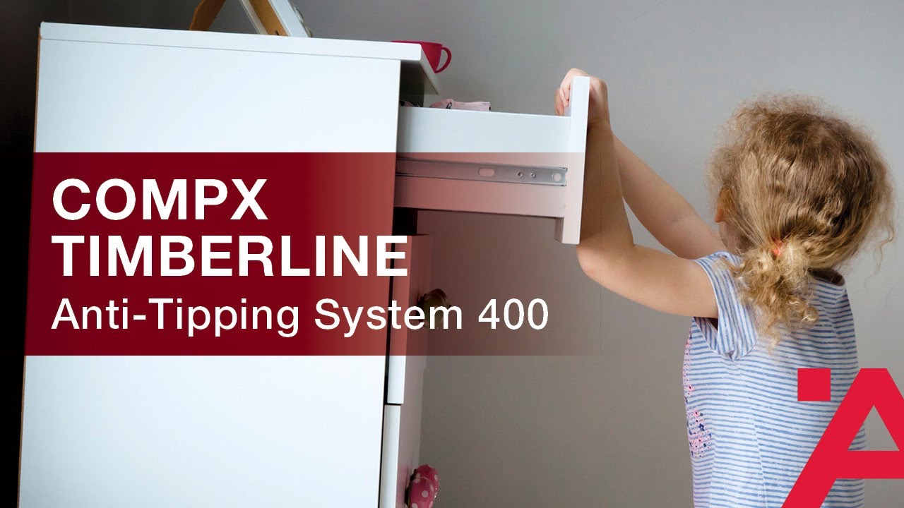 CompX Timberline Anti-Tipping System 400 from Häfele - YouTube