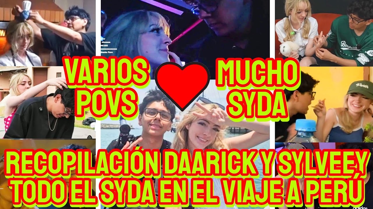 DAARICK Y SYLVEEY (SYDA) RECOPILACIÓN DE TODOS LOS MOMENTOS SYDOSOS EN ...