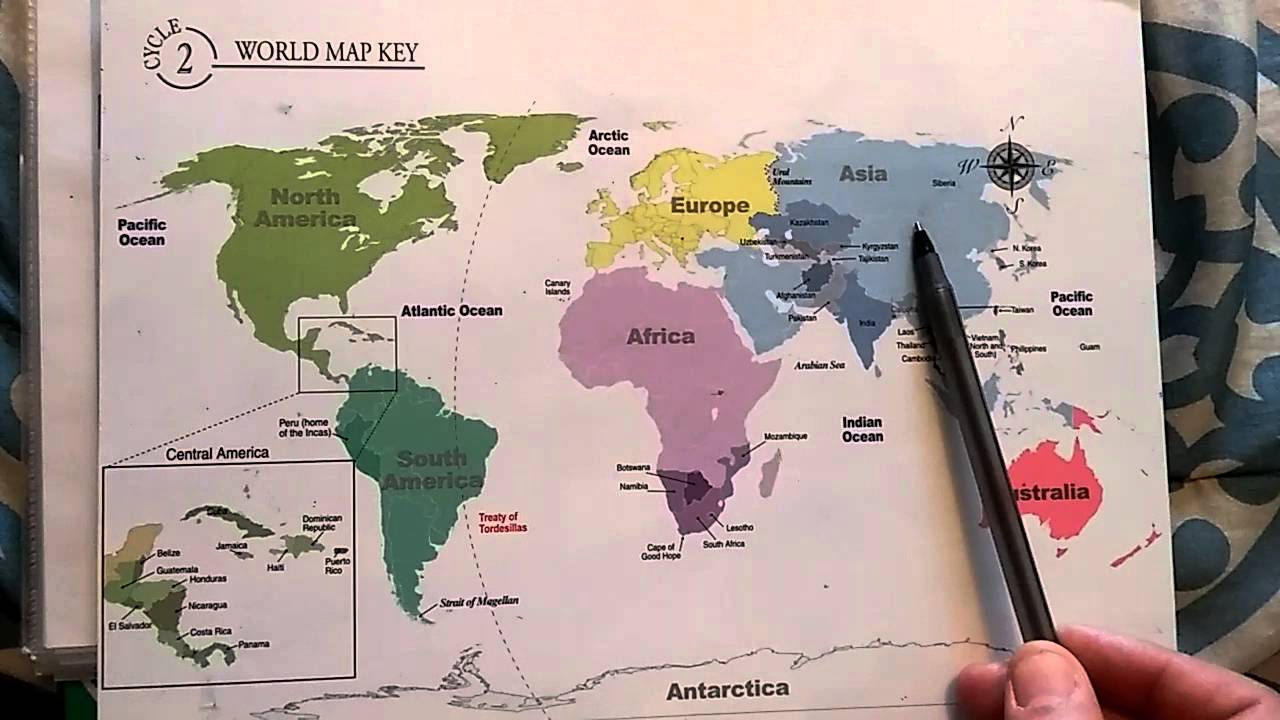 Geo C2:W1 Continents/Oceans - YouTube