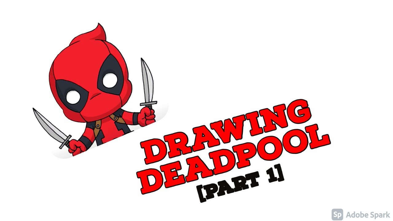 Drawing DEADPOOL (Cartooning Club How to Draw) [Part 1] - YouTube