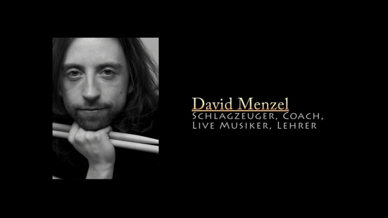 David Menzel - Schlagzeuger, Coach, Live Musiker, Lehrer - YouTube