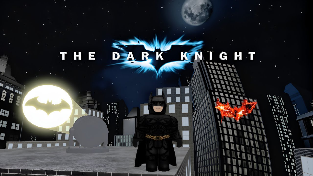 The Dark Knight in Roblox (Batman: Shadows of Gotham / Marvel Superhero ...