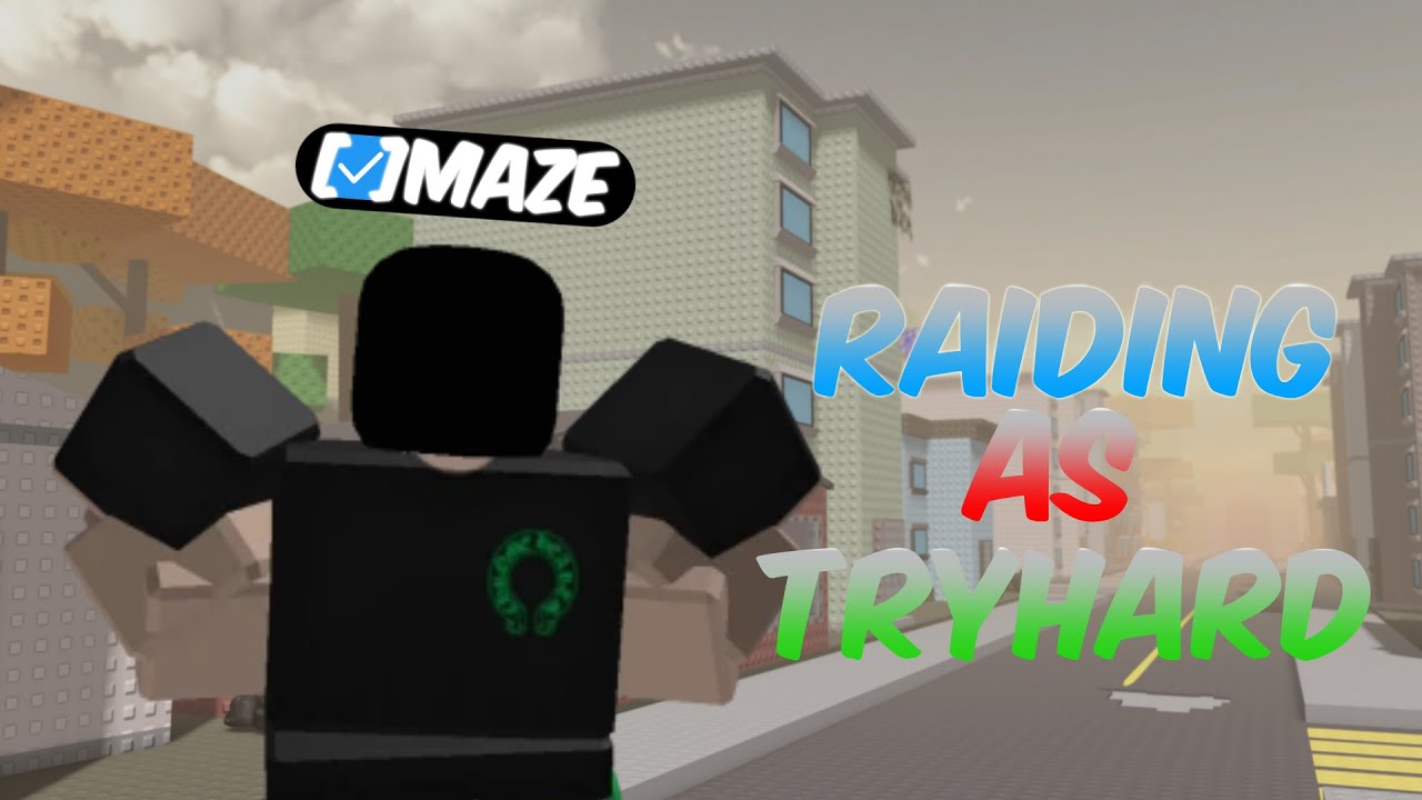 RAIDING AS A HEADLESS TRYHARD.. 🫡 (DA HOOD) - YouTube