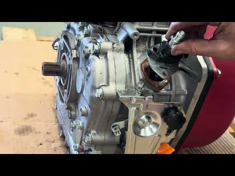 How to fit a fuel pump to KOOP KD192FV-1 diesel engine. 