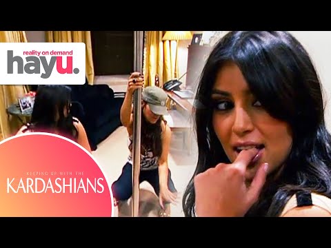 Kim Gets Pole Dancing Lessons From A Pussycat Doll | Season 1 | Keeping Up With The Kardashians