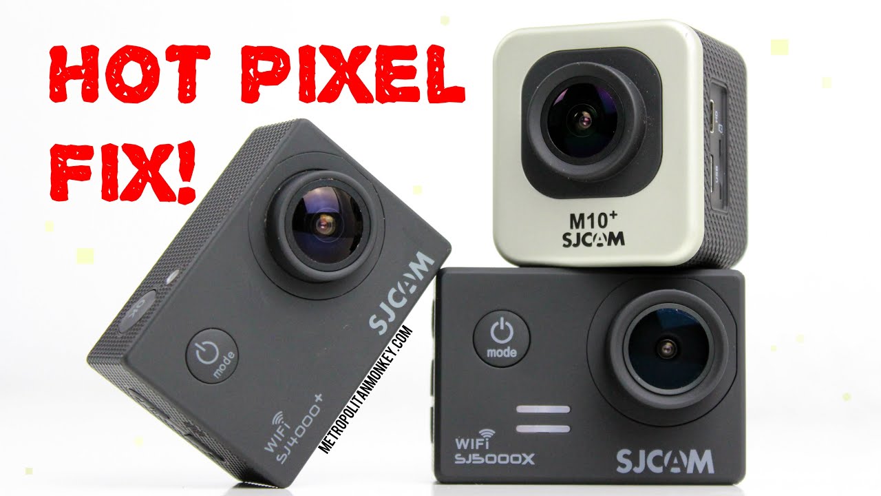 SJCAM Hot Pixel Fix [SJ4000+ | SJ5000X ELITE | M10+] - YouTube