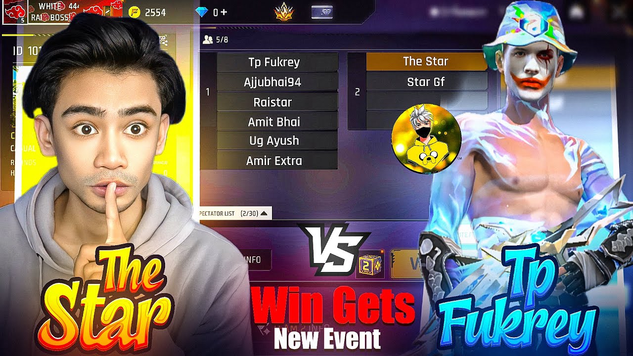 TP FUKREY VS THE STAR | NEW EVENT GIVEAWAY CHALLENGE || THE STAR - YouTube