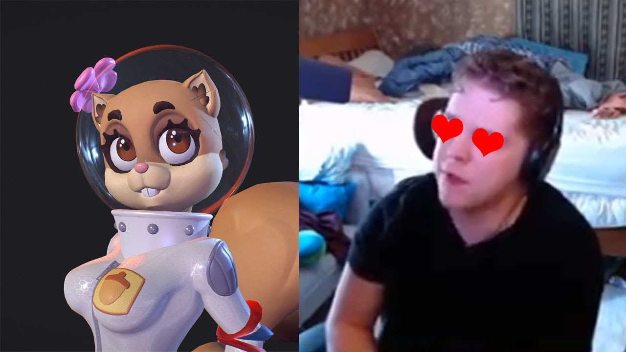 Steve wants to Clap SANDY'S CHEEKS (Wafflepwn Livestream Clips) - YouTube