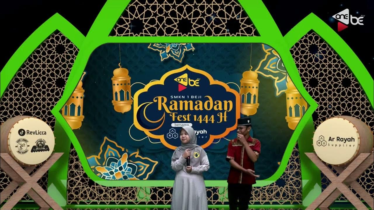 RAMADAN FEST 1444 H : FINAL COVER LAGU RELIGI LIVE RELAY - YouTube