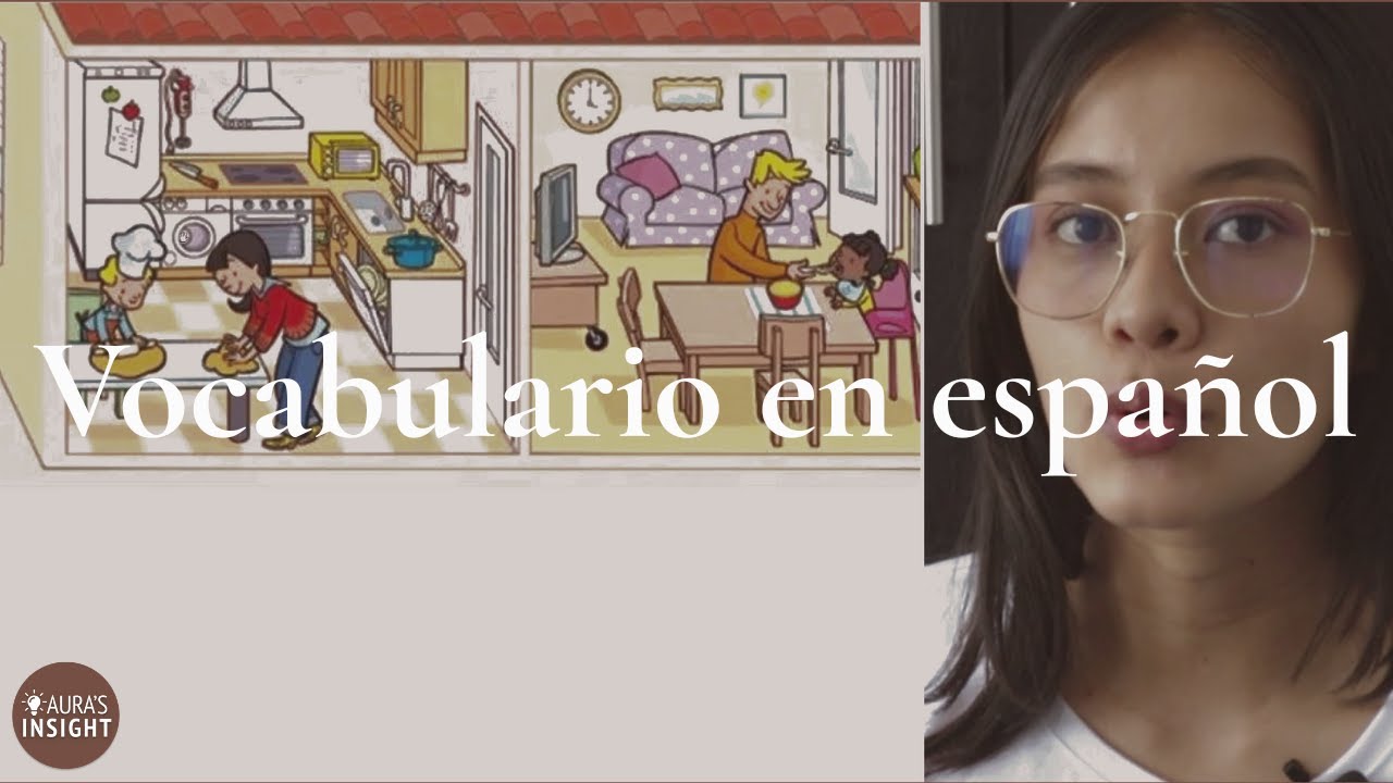 Vocabulario de LA CASA | Listening practice in Spanish - YouTube