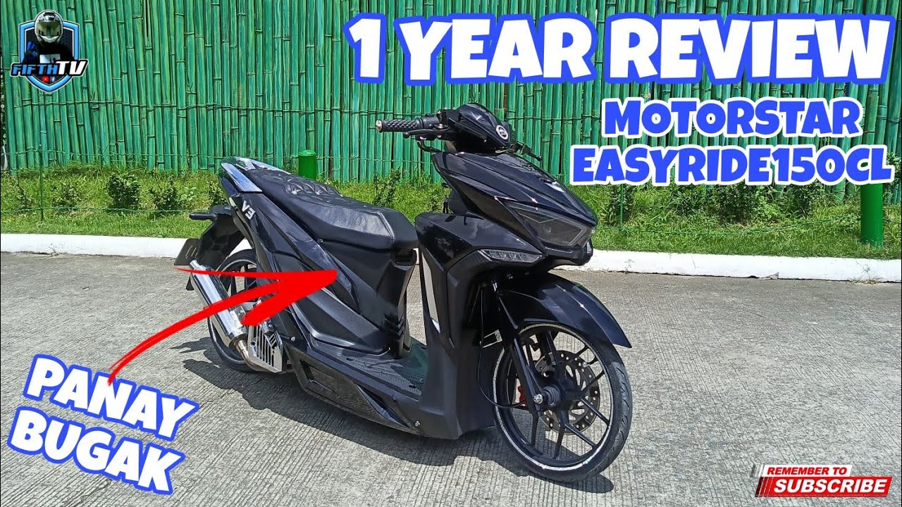 1 YEAR REVIEW MOTORSTAR EASYRIDE 150CL - YouTube
