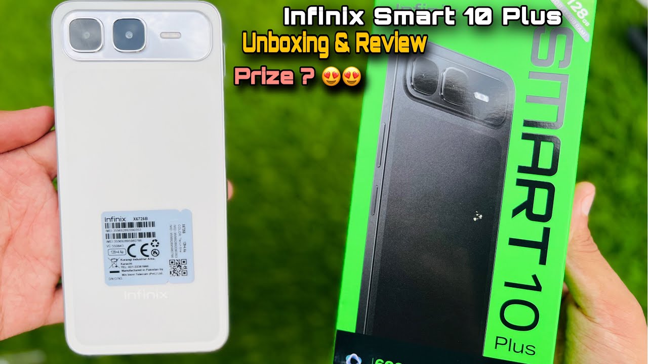 Infinix Smart 10 Plus Unboxing and Review 🔥|| 120Hz Smooth Display ...