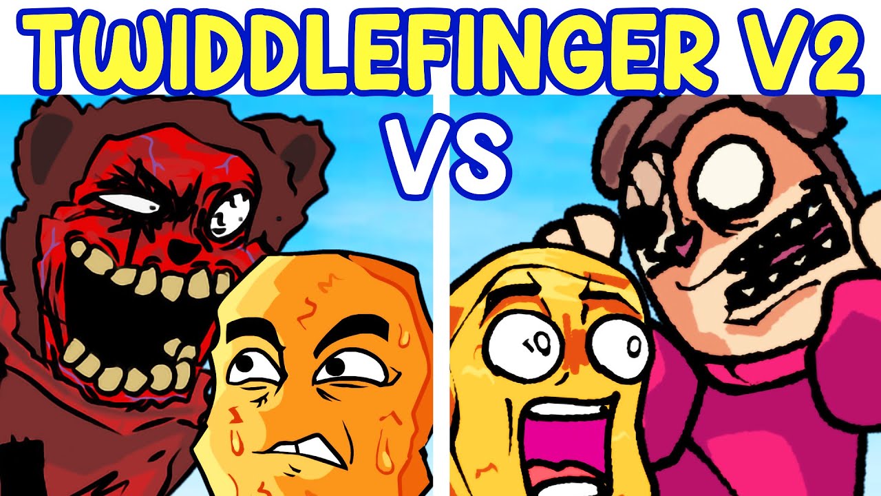 FNF TWIDDLEFINGER V2 - All High Effort Mods (New Animations, Sprites ...