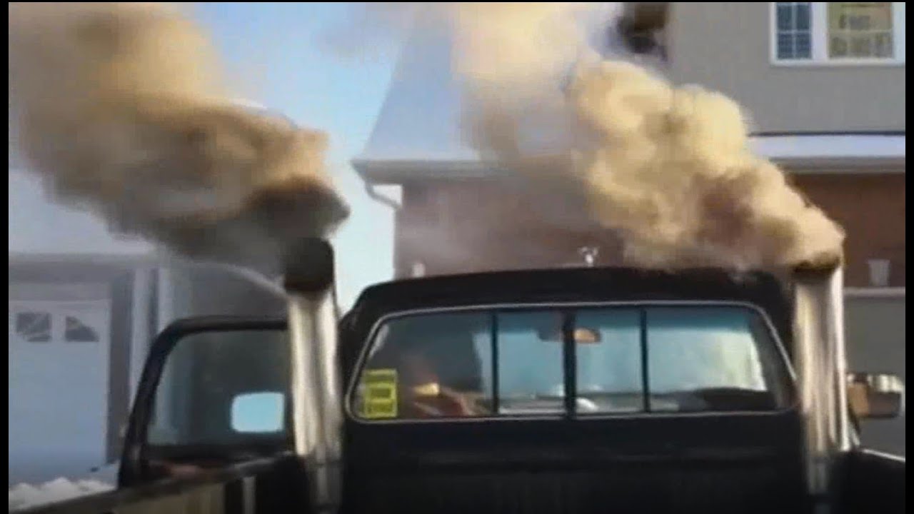Extreme Diesel Cold Start Compilation - YouTube