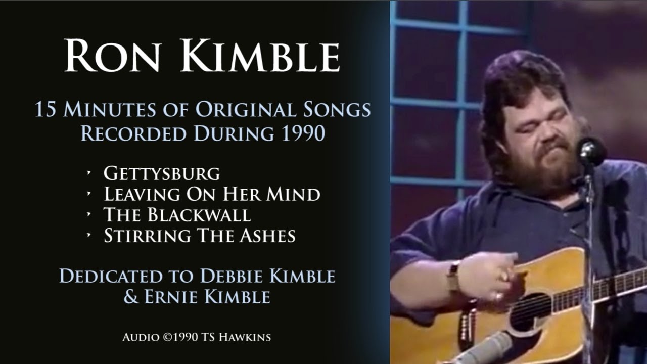 Ron Kimble - The 1990 Sessions - YouTube