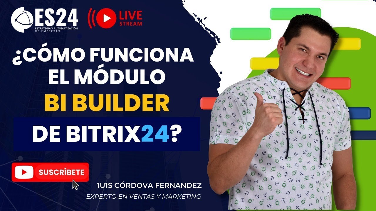 ¿Cómo funciona el módulo de BI Builder de Bitrix24? - YouTube