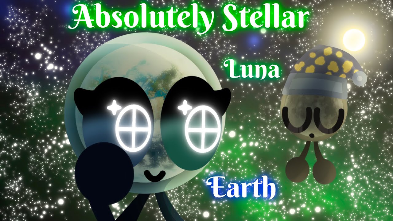 Absolutely Stellar Earth and Luna | Illustration Timelapse | Gift ...