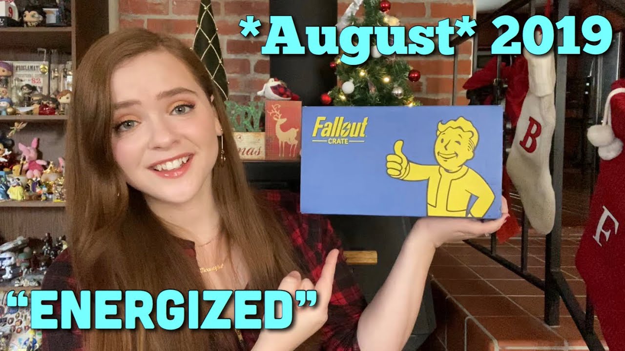 Fallout Loot Crate Unboxing August 2019 - Energized - YouTube