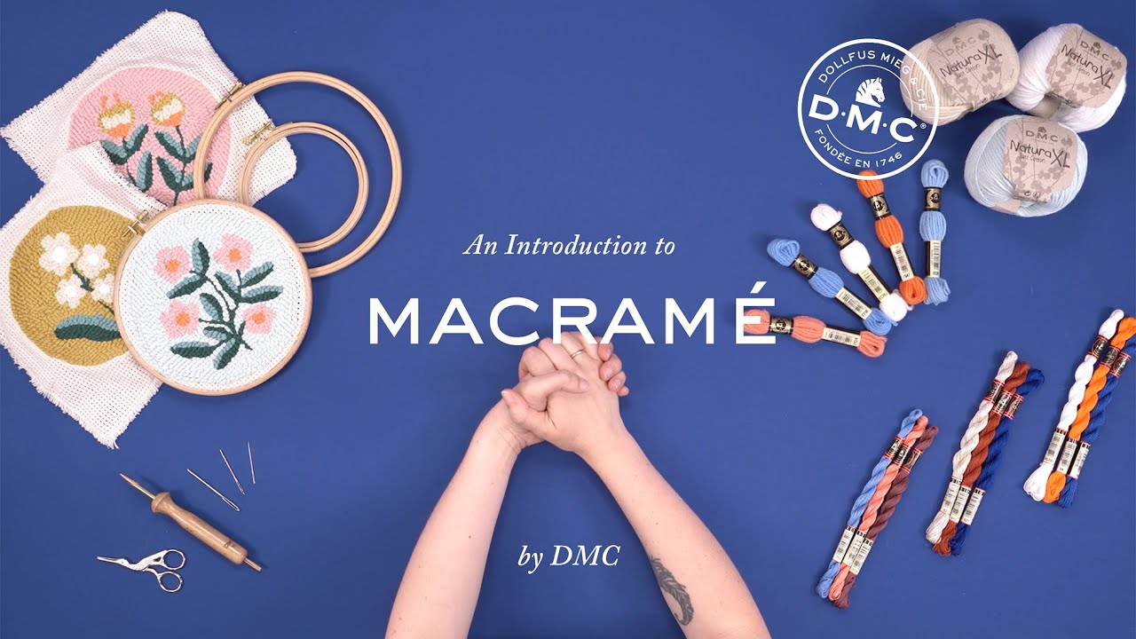 Introduction to Macramé: Learn the beginner techniques - YouTube