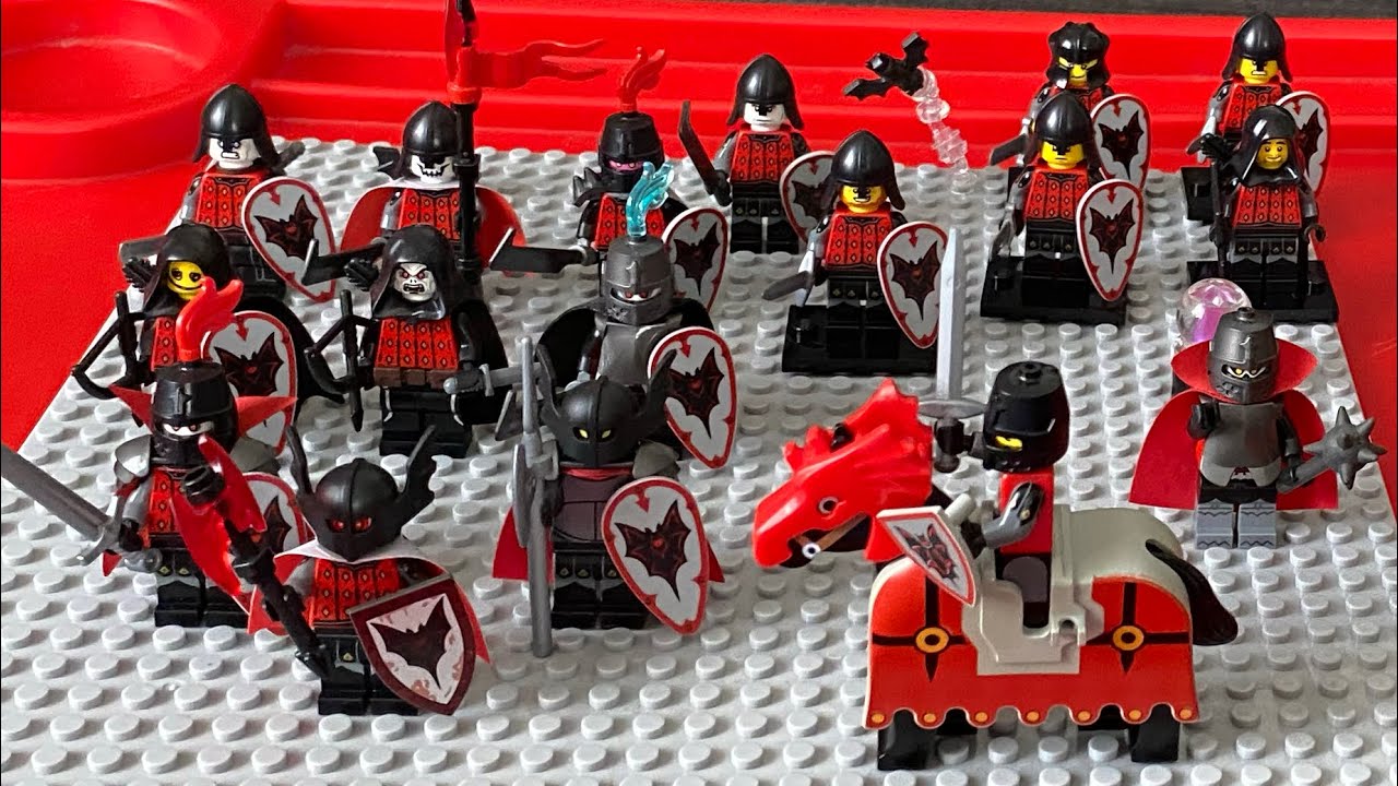 Lego Fright Knight Army part 1 #lego #legocastle #legofrightknights # ...