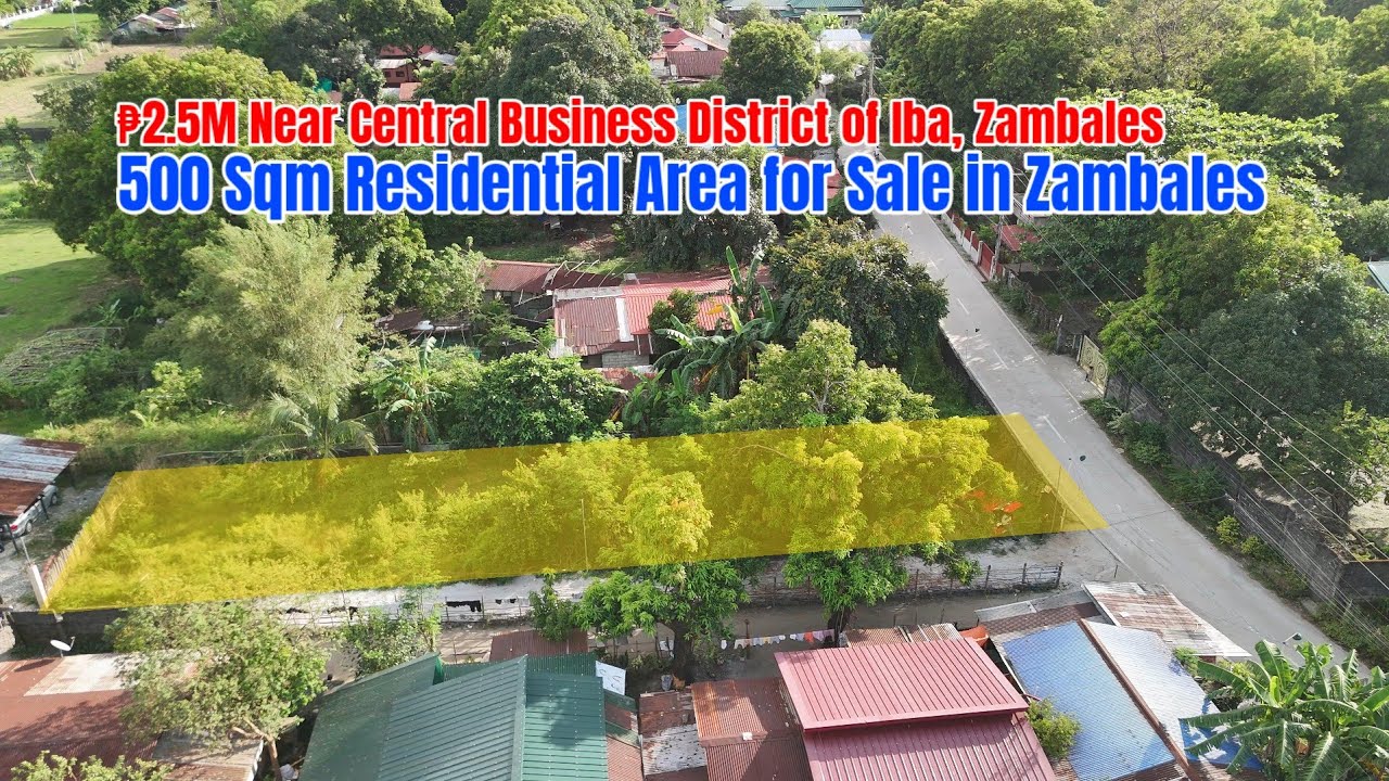 500 Sqm Residential Lot for Sale in Botolan, Zambales | Clean Title ...