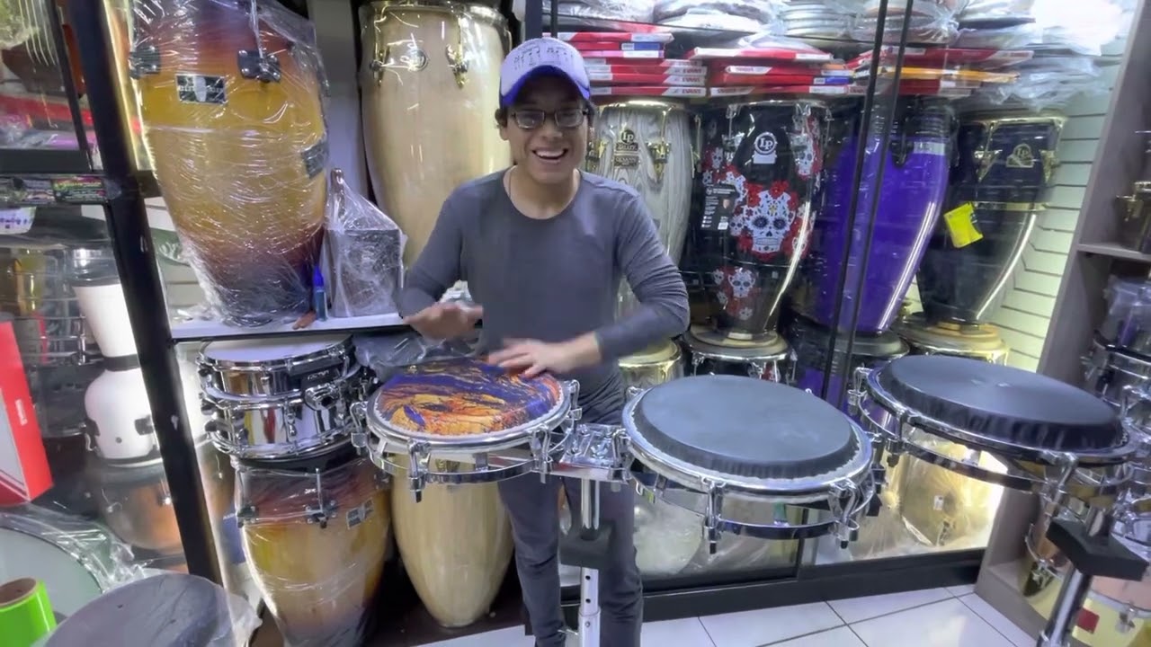 Parches Remo vs Parches Reyes Congas Compact FV Perú - YouTube