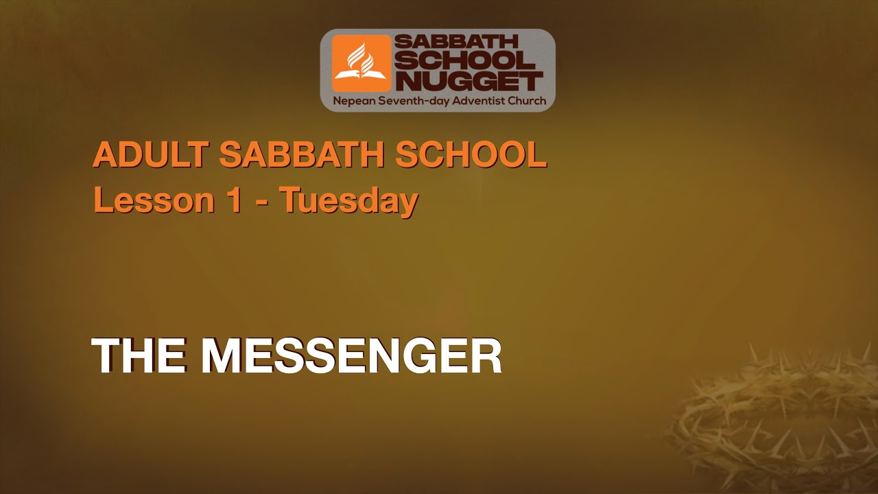 Lesson 1 - Tuesday - The Messenger - YouTube