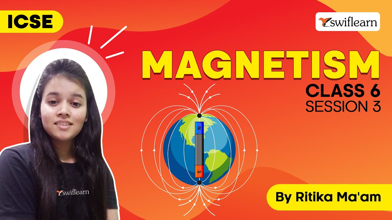 Magnetism | Magnets | Magnetic Lines | ICSE Class 6 Physics | 🔴Online ...