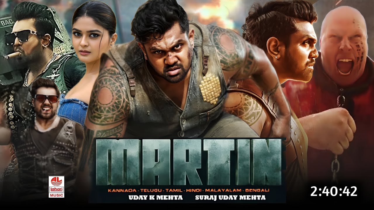 Martin 2024 Full Movie Hindi Dubbed South Review | Dhruva Sarja | South ...