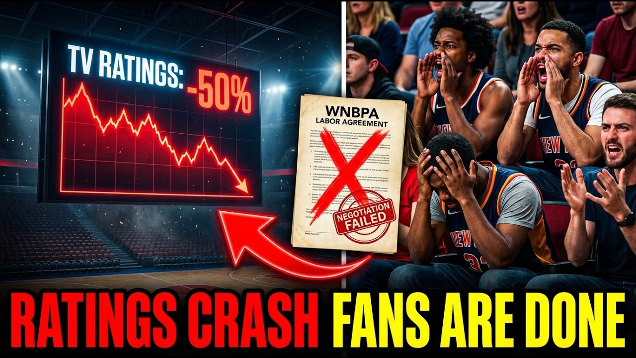 WNBA RATINGS PLUMMET! Fans FURY GROWS After WNBPA Negotiation FAIL ...