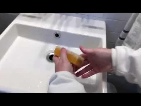 Scrubby Citrus Infused Scrubber Soap Cleans Poop Stains - YouTube