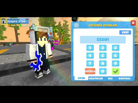 School party craft oyununda hile buldum para kazanma