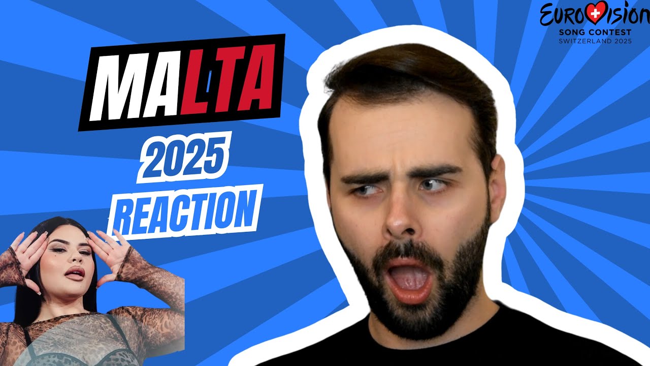 Mariana Conte - Kant MALTA 🇲🇹 Eurovision 2025 REACTION - YouTube