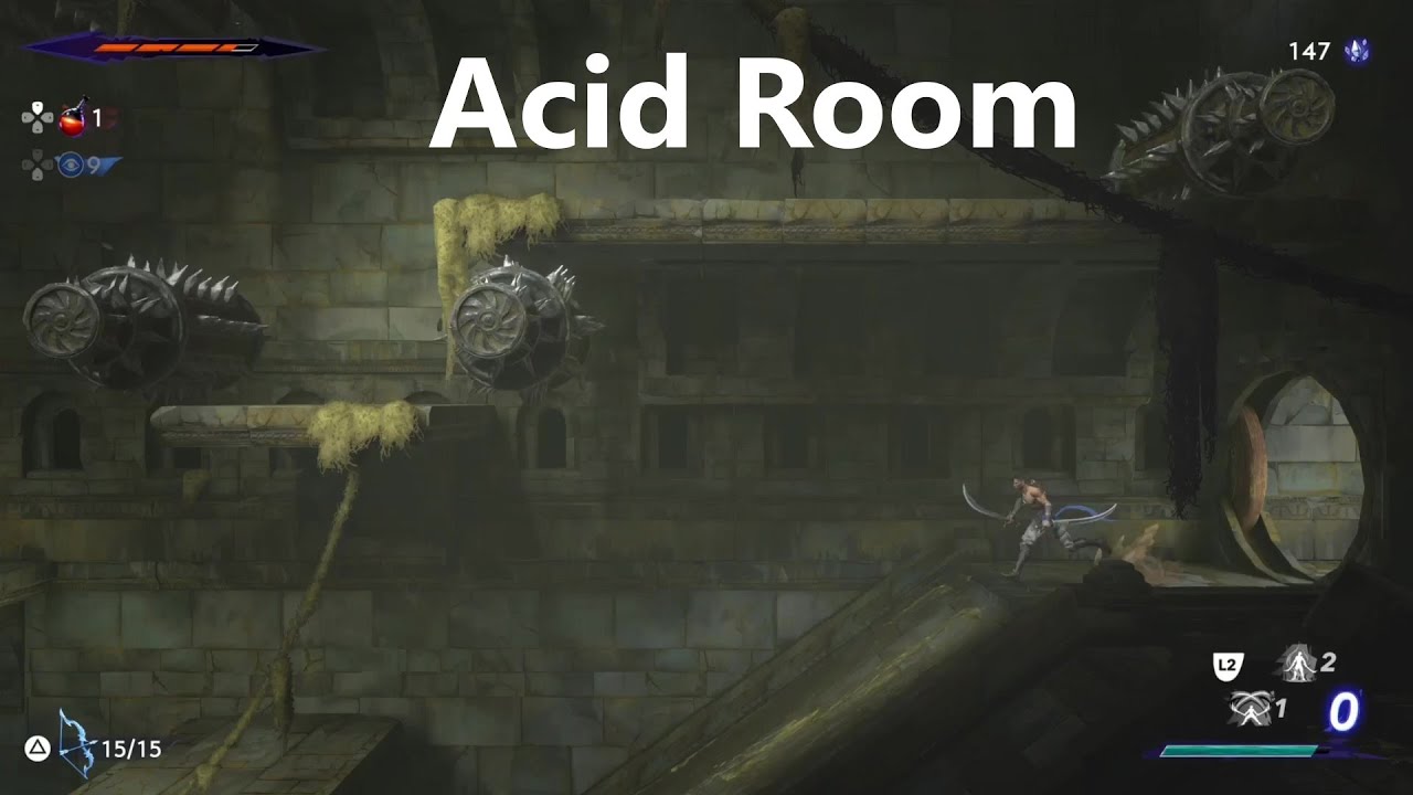 prince of persia the lost crown Acid room walkthrough - YouTube