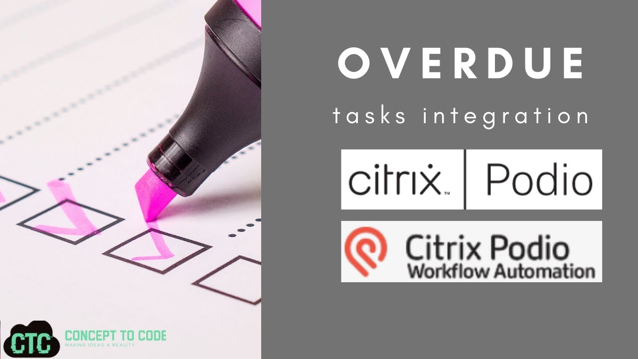 Overdue tasks reporting in podio - YouTube