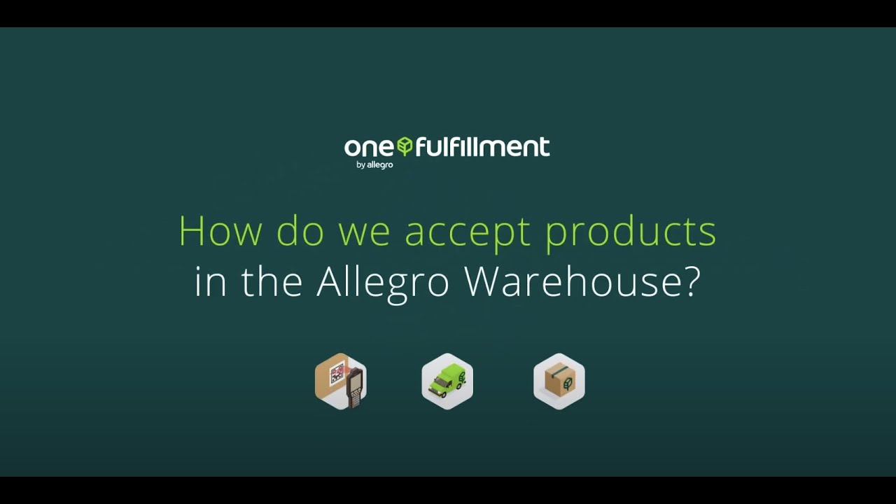 How do we accept products in Allegro Warehouse? - YouTube