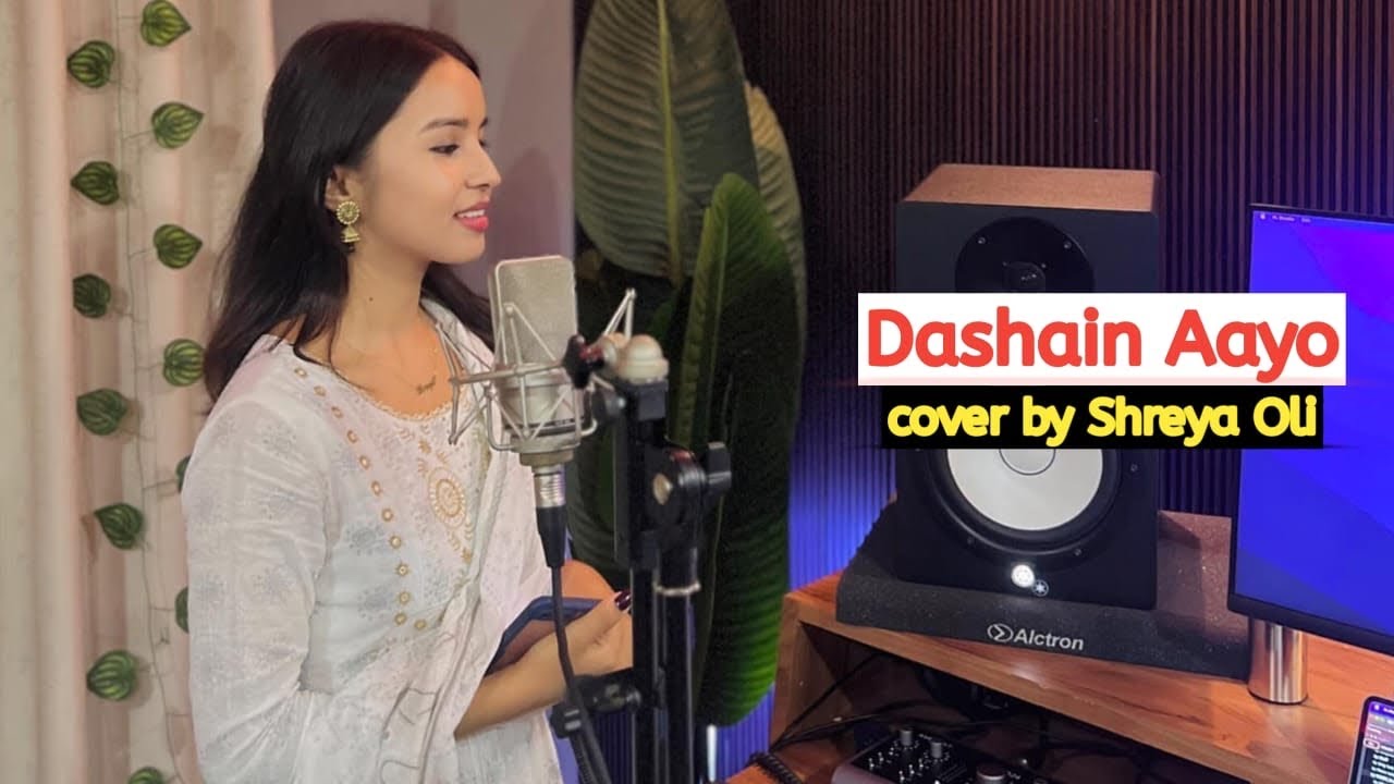 Dashain Ayo cover song by shreya oli | Nepali Movie song | Muglan - YouTube