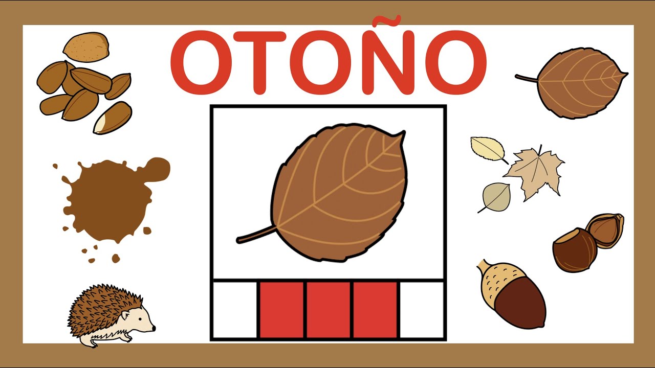 OTOÑO 🍂Vocabulario🍁 ARASAAC - YouTube