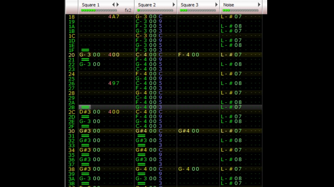 SN76489 test song - YouTube