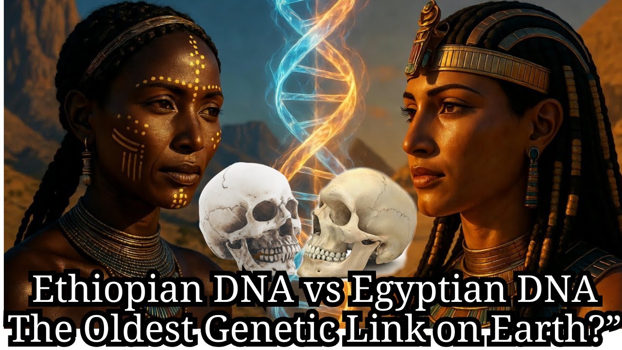 “Ethiopian DNA vs Egyptian DNA — The Oldest Genetic Link on Earth ...